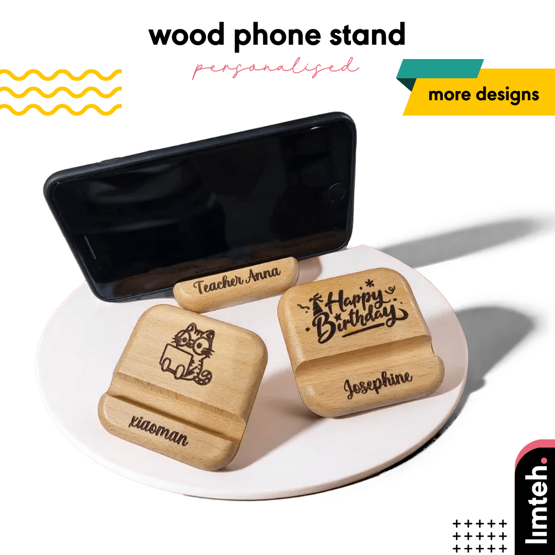 Personalised handphone stand Customised phone holder | Farewell Gift ...