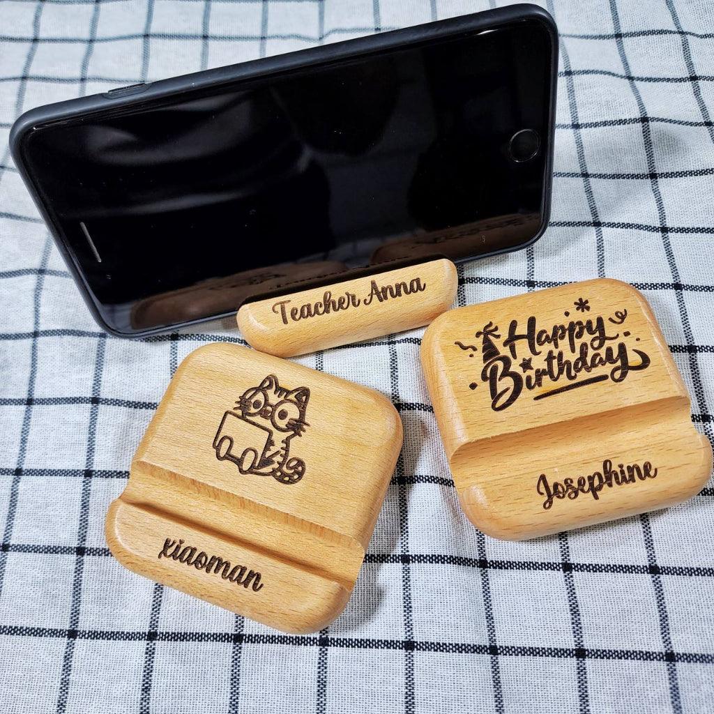 Personalised handphone stand Customised phone holder | Farewell Gift ...